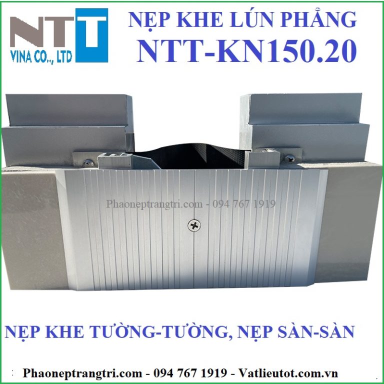 Nẹp khe lún NTT-KN150.20 nẹp che khe co giãn, báo giá nẹp khe nhiệt