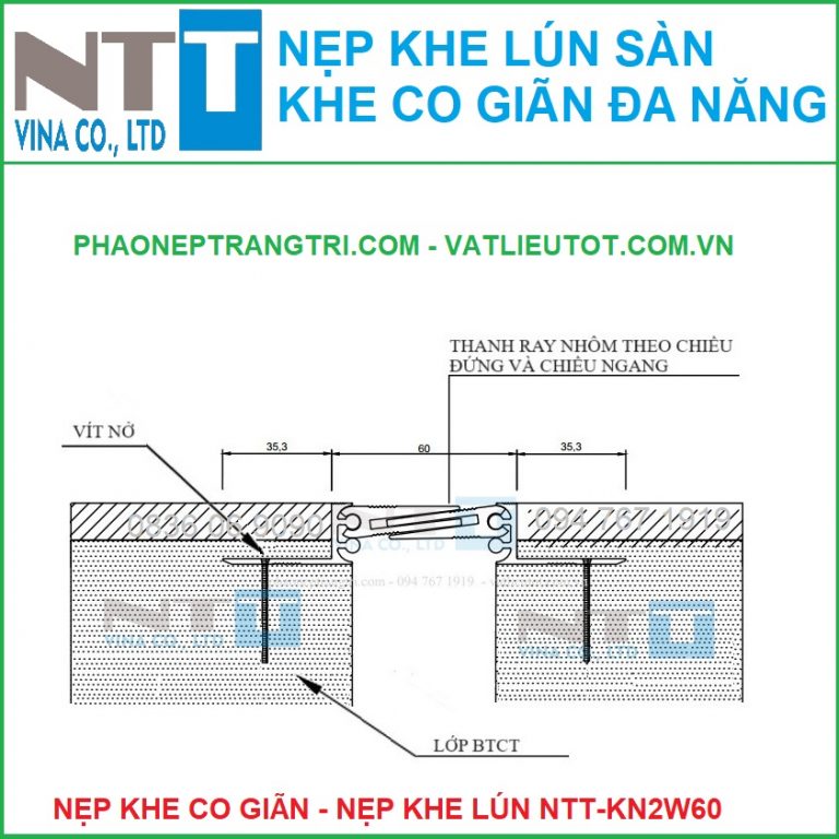 Khe Lún khe Nhiệt là gì ? Khoảng cách bố trí khe co giãn nhiệt