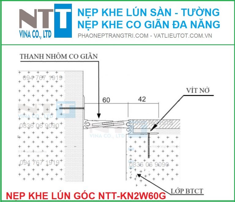 Nẹp nhôm che khe lún sàn, nẹp khe co giãn nhiệt, nẹp nhôm giá rẻ
