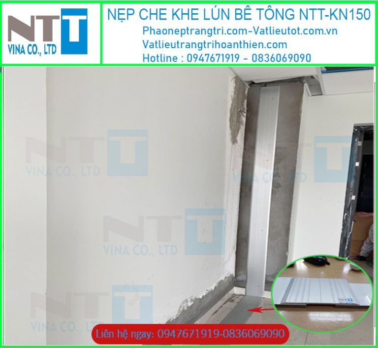Nẹp che khe lún bê tông chính hãng NTT-KN150